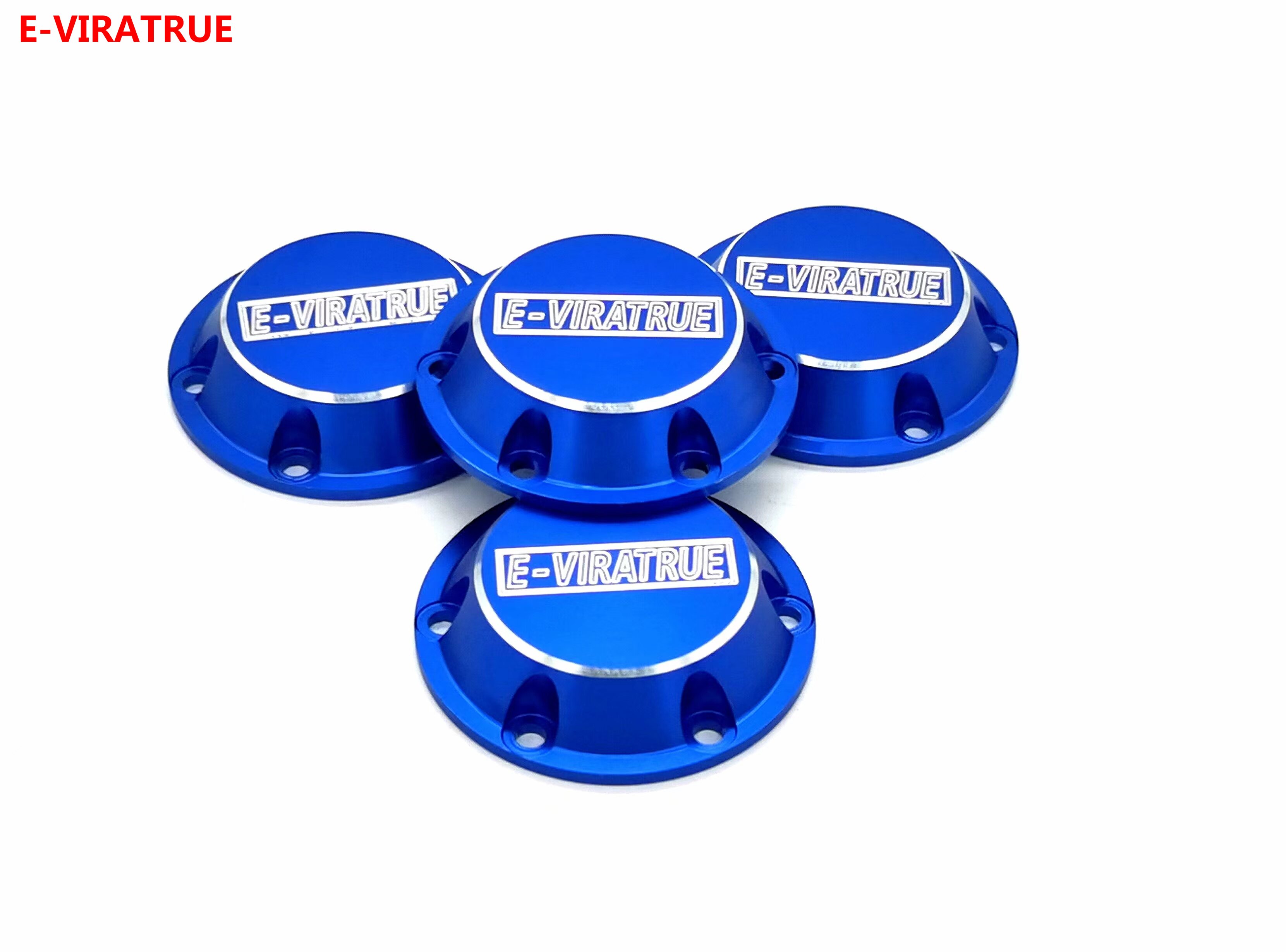 E-VIRATRUE Aluminum Center Caps For Losi 5T/5B 5IVE-T 2.0 1/5_E-viratrue